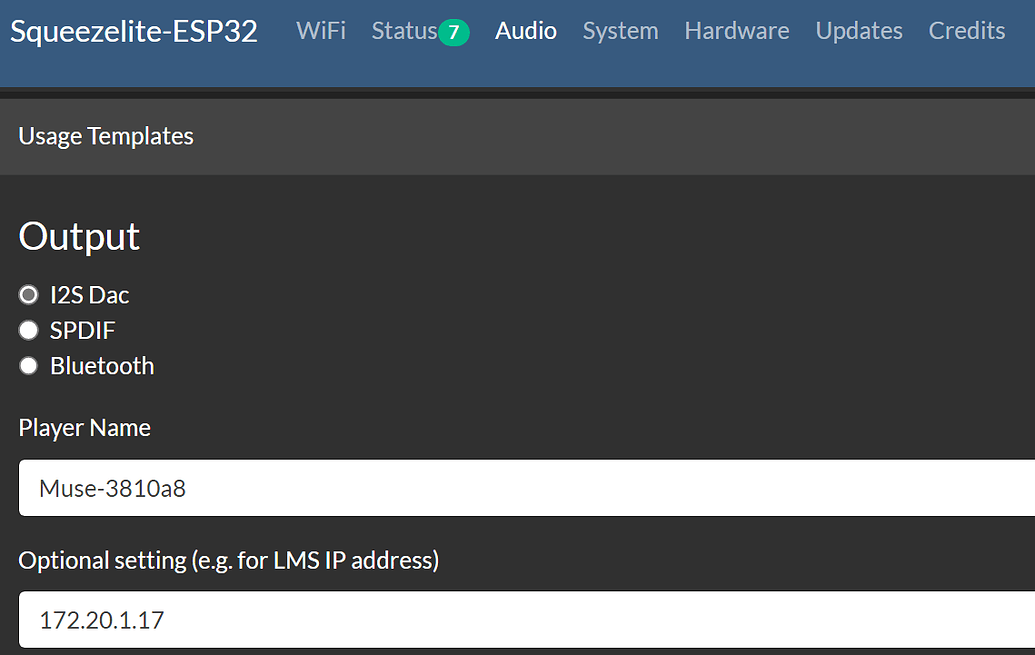 Multirooms with SQUEEZELITE with ESP32 MUSE PROTO - ESPMUSE - Raspiaudio
